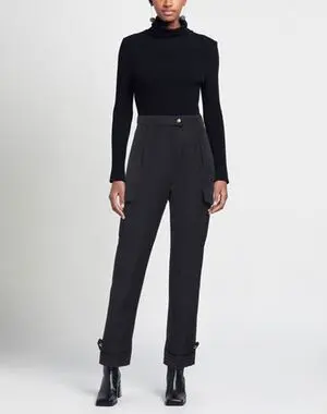 Alexander McQueen Midnight Wool And Cotton Pants - Blue