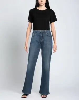 Pinko Wide Leg Denim Jeans