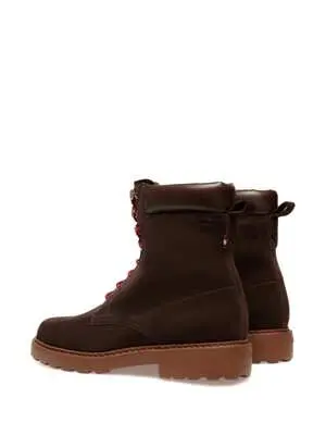 Bally Lace-up Suede Boots