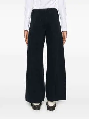 NILI LOTAN Megan Wide-leg Trousers - Blue