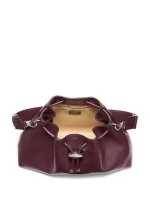 JIMMY CHOO Cinch Shoulder Bag - Red