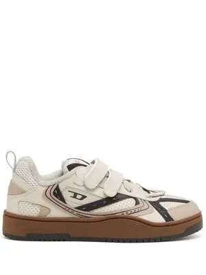 DIESEL® S-ukiyo Panelled Leather Sneakers
