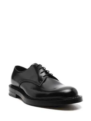 Gucci Logo-lettering Derby Shoes