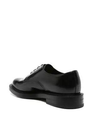 Gucci Logo-lettering Derby Shoes