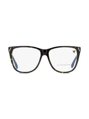 Victoria Beckham D-frame Glasses - Brown