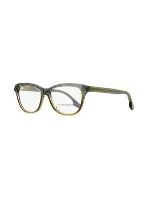 Victoria Beckham Rectangle-frame Glasses - Grey