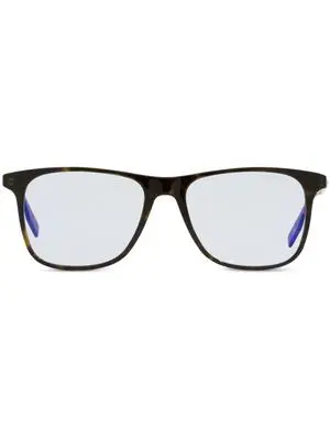 Montblanc Photochromic-lenses Square-frame Sunglasses - Brown