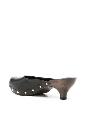 Chloé Judith 40mm Leather Mules