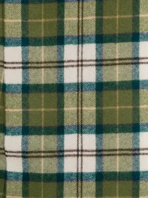 Barbour Tartan Lambswool Scarf - Green