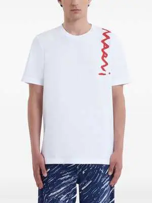 Marni Lettering-deteiling T-shirt