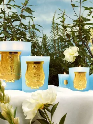 TRUDON Logo-detail Versailles Candle