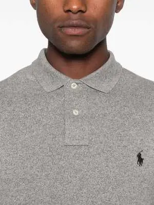 Polo Ralph Lauren Polo-pony-motif Polo Shirt - Grey