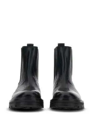 Hogan H673 Leather Chelsea Boots