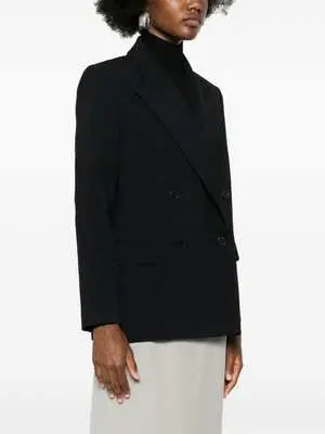 JOSEPH Jaden Double-breasted Blazer - Black