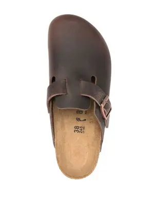 BIRKENSTOCK Boston Leather Mules