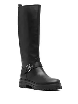 GIANVITO ROSSI Buckled Knee-high Boots
