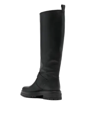 GIANVITO ROSSI Buckled Knee-high Boots