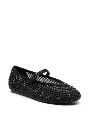 LE SILLA Gilda Ballet Flats - Black