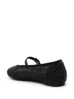 LE SILLA Gilda Ballet Flats - Black