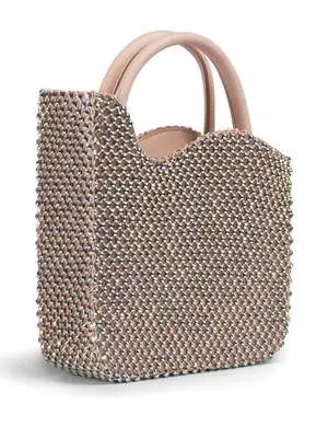 LE SILLA Small Gilda Tote Bag - Neutrals