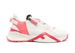 Fendi Flow Sneakers - White/pink