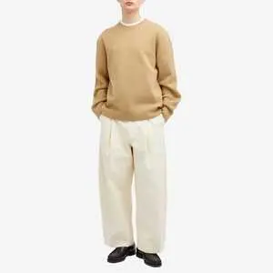 RÓHE Relaxed Boiled Wool Crew Neck Jumper