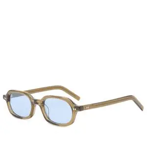 AKILA Psyche Sunglasses - Olive Green/sky Blue