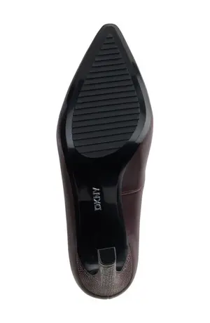 Dkny Chrystie Pointed Toe Pump - Dark Cherry