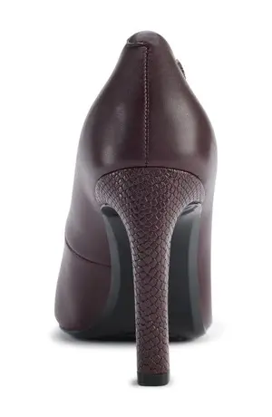 Dkny Chrystie Pointed Toe Pump - Dark Cherry