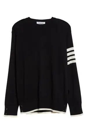Thom Browne Virgin Wool Crewneck Sweater