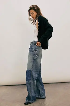 Denimist Teri Carpenter Wide-leg Jeans