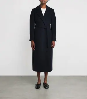 Max & Co. Wool Longrun Coat - Blue