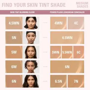 KYLIE COSMETICS Skin Tint Blurring Elixir & Power Plush Concealer Duo