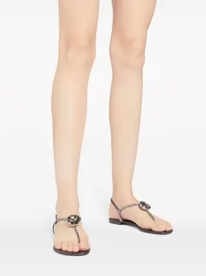 GIUSEPPE ZANOTTI Anthonia Thong Sandals - Grey
