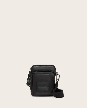ALLSAINTS Falcon Leather Pouch - Black
