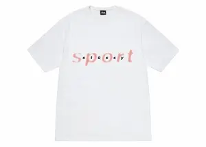 StÜssy Dot Sport T-shirt - White