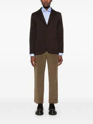 BARBA NAPOLI Cotton Shirt - Blue