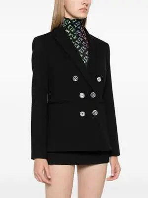 Pinko Alexia Double-breasted Blazer - Black