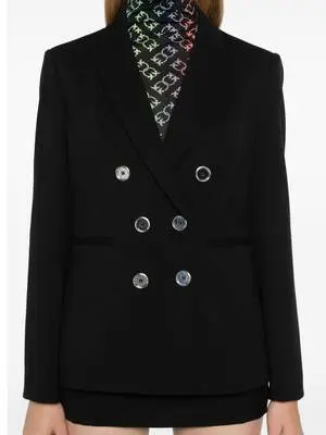 Pinko Alexia Double-breasted Blazer - Black