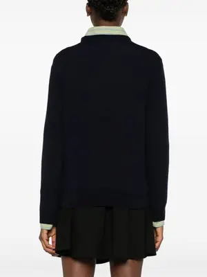 A.p.c. Embroidered-logo Sweater