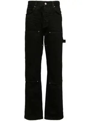Amiri Double Knee Straight Leg Jeans