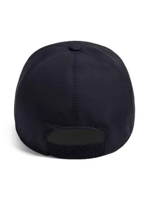 Zegna Embroidered Baseball Cap - Blue