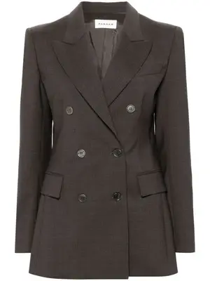 P.a.r.o.s.h Lille Blazer - Brown