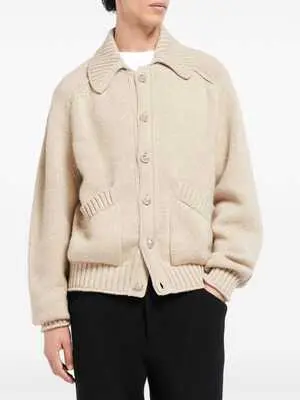 BARRIE Chunky-knit Cashmere Cardigan - Neutrals