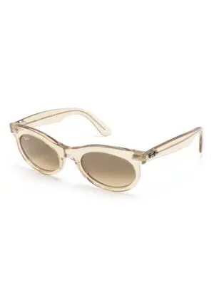 Ray-ban Wayfarer Oval-frame Sunglasses