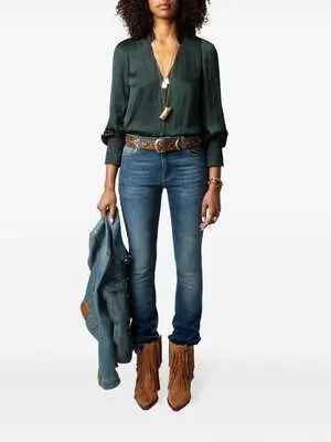 Zadig&Voltaire Tinous Satin Blouse