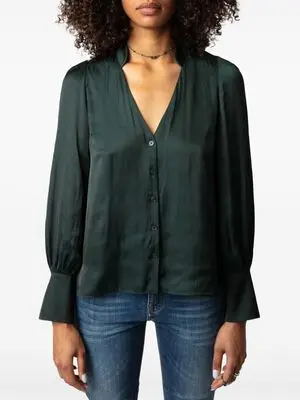 Zadig&Voltaire Tinous Satin Blouse