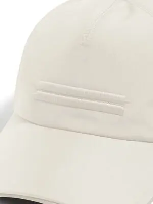 Zegna Embroidered Baseball Cap - White