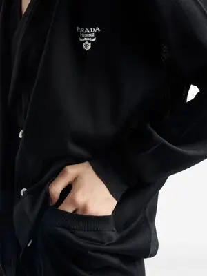 Prada Silk Cardigan
