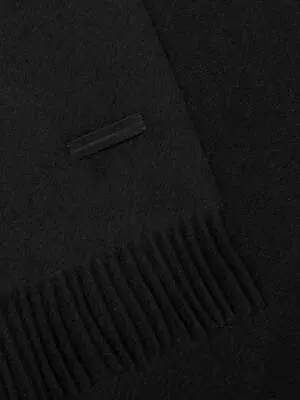 Zegna Oasi Cashmere Scarf - Black